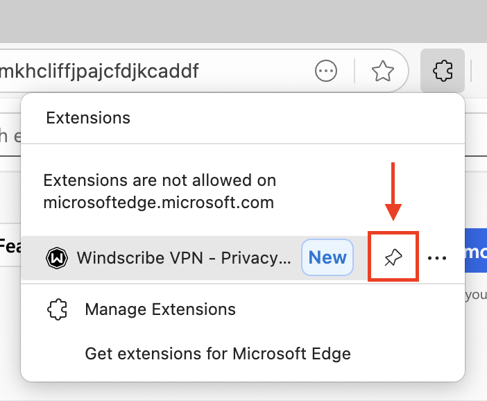Getting Started with Windscribe on Microsoft Edge | Windscribe