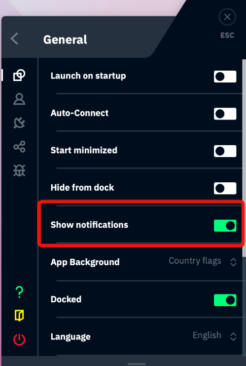 How To Enable Disable Notifications From The Windscribe Desktop App